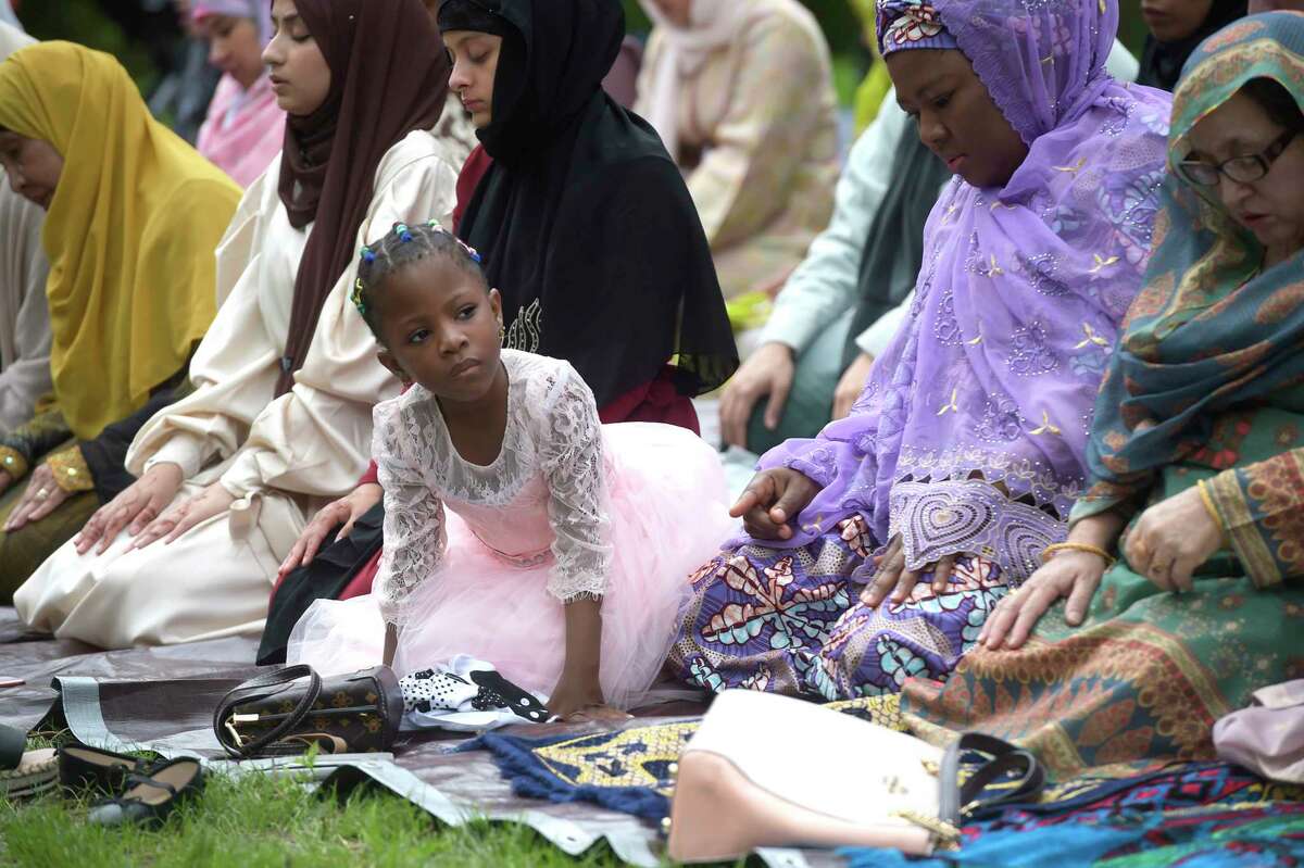 Islamic faithful gather in Newtown to celebrate Eid al-Adha
