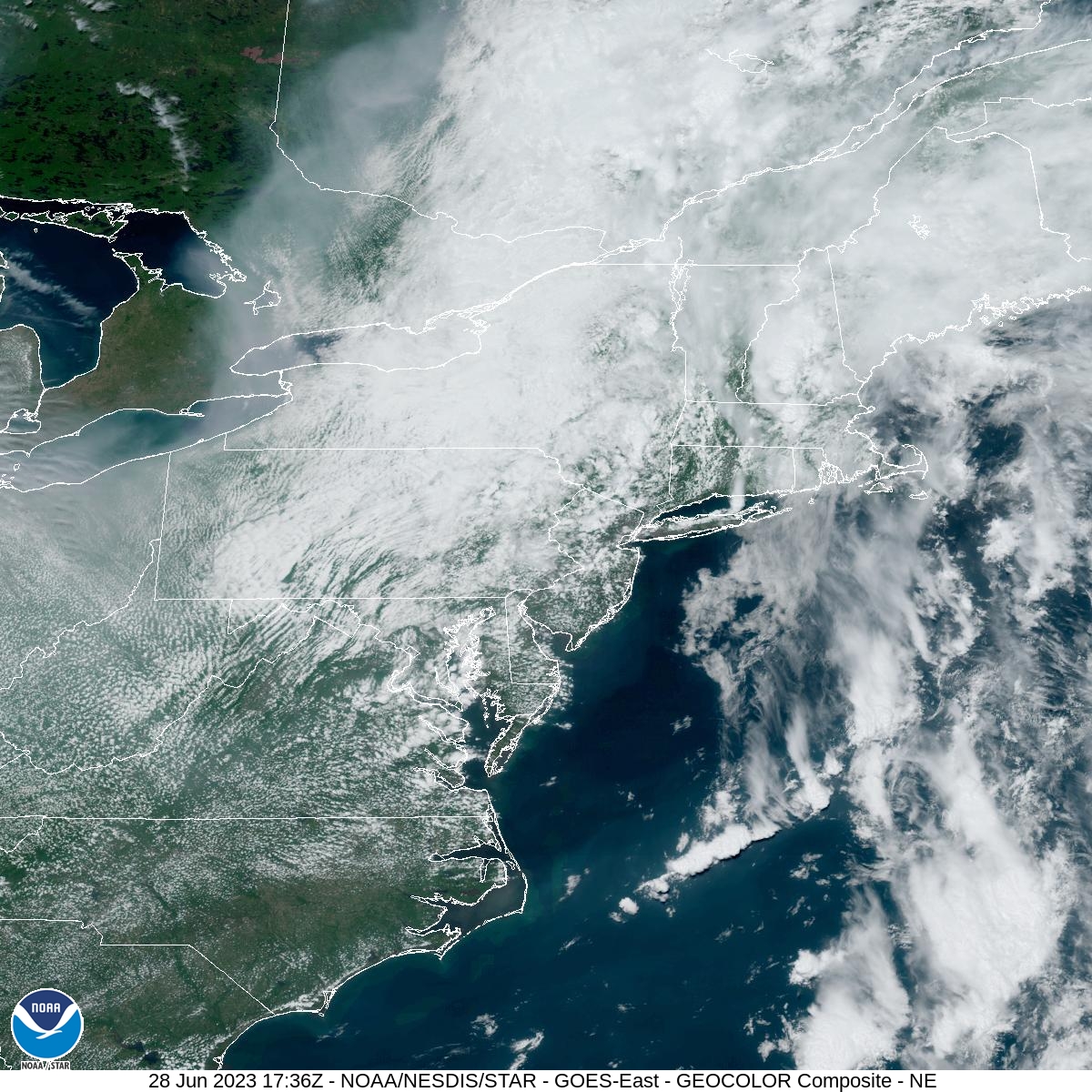 No major issues with wildfire smoke in Connecticut, but that could cha