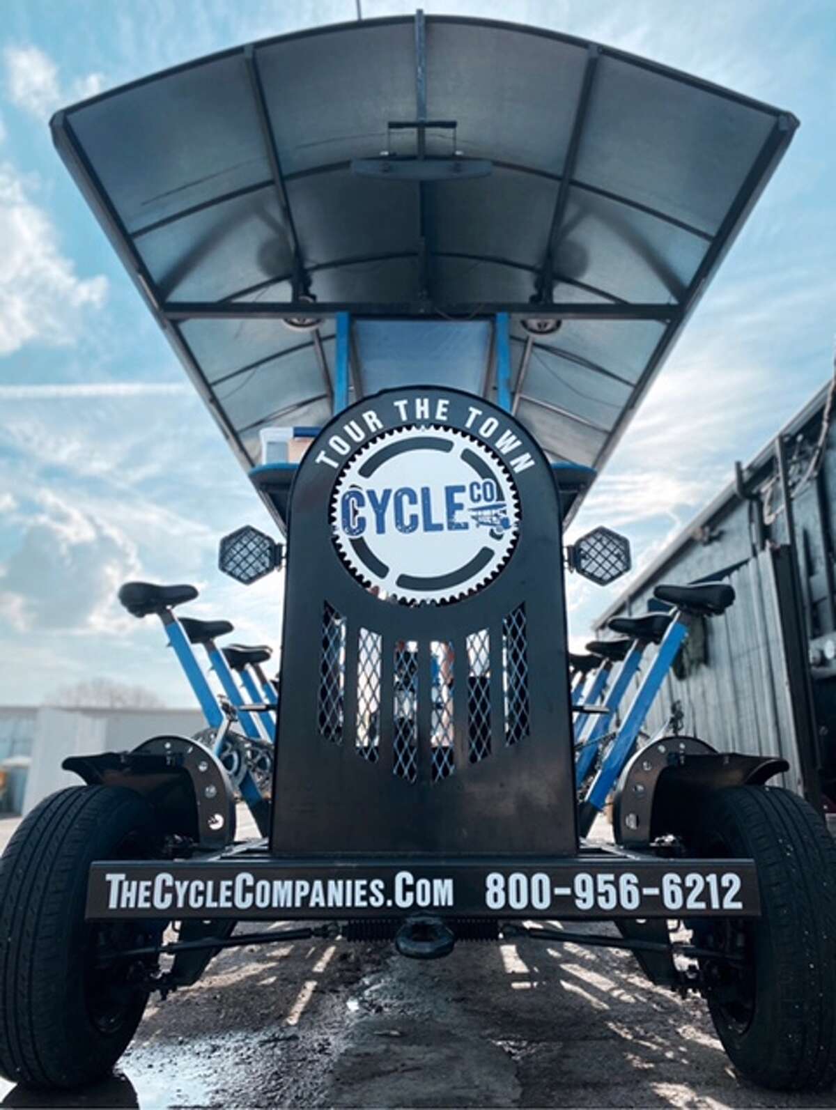 The Cycle Companies comes to Stamford with a 14-seat party bike