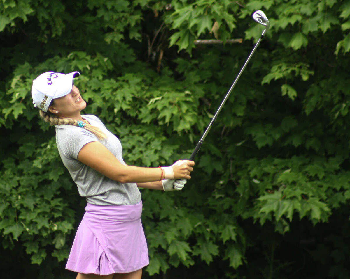 Images from a wild Day 3 of the 2023 Michigan PGA Women's Open