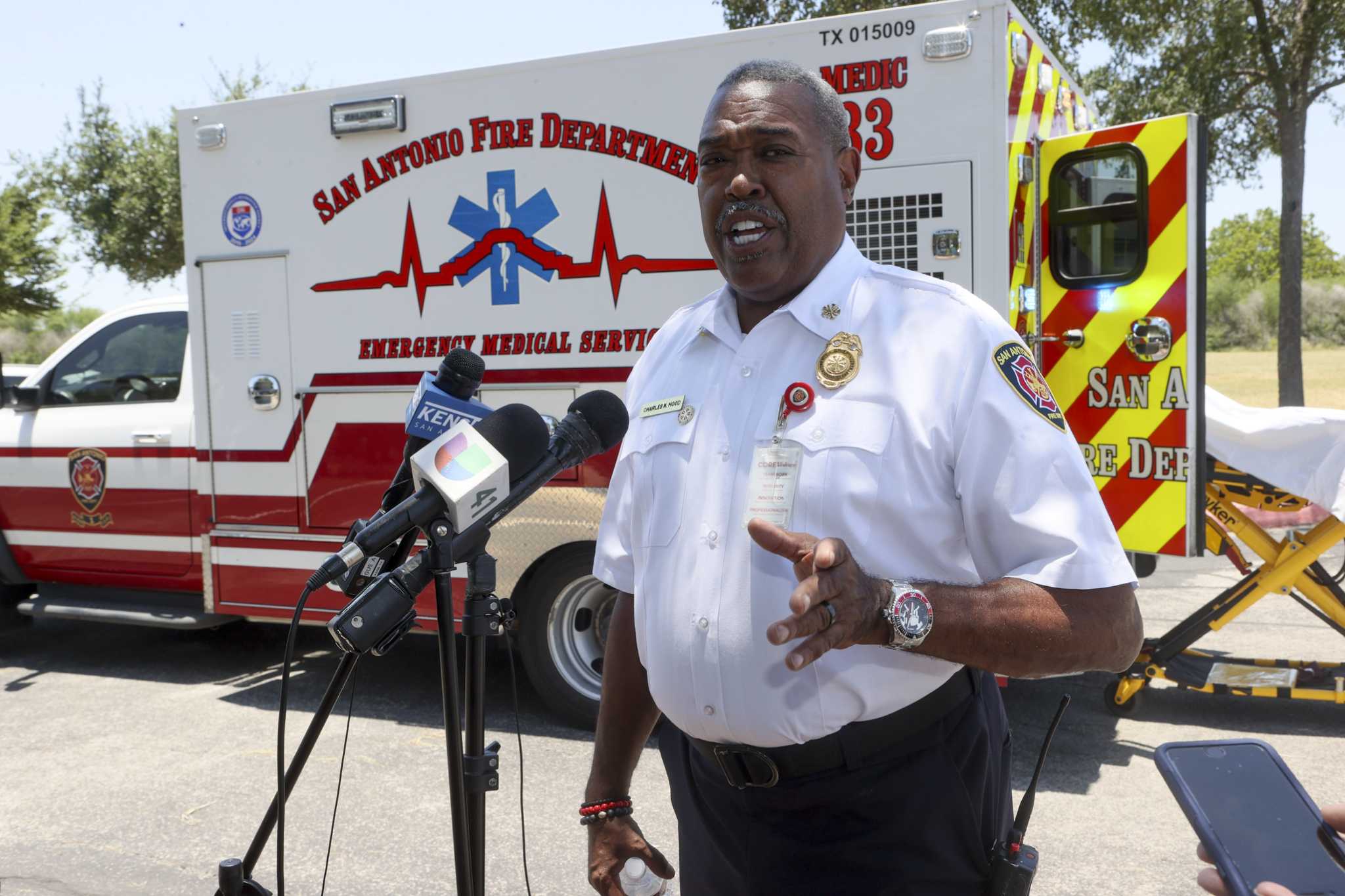 Chief Hood of the San Antonio Fire Department resigns