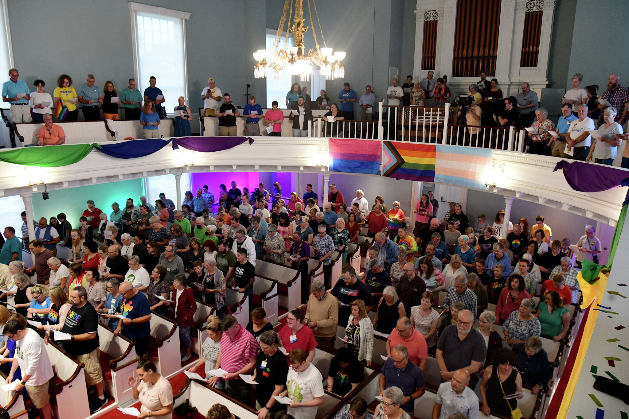 Enfield church aims to 'love louder' after Pride service disruption