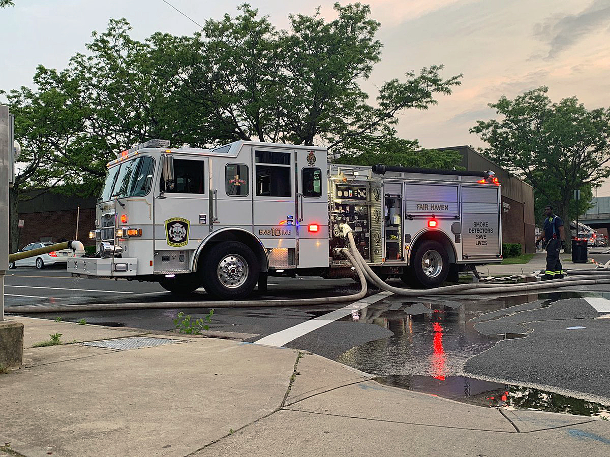 New Haven fire on Dixwell Avenue displaces three, official says