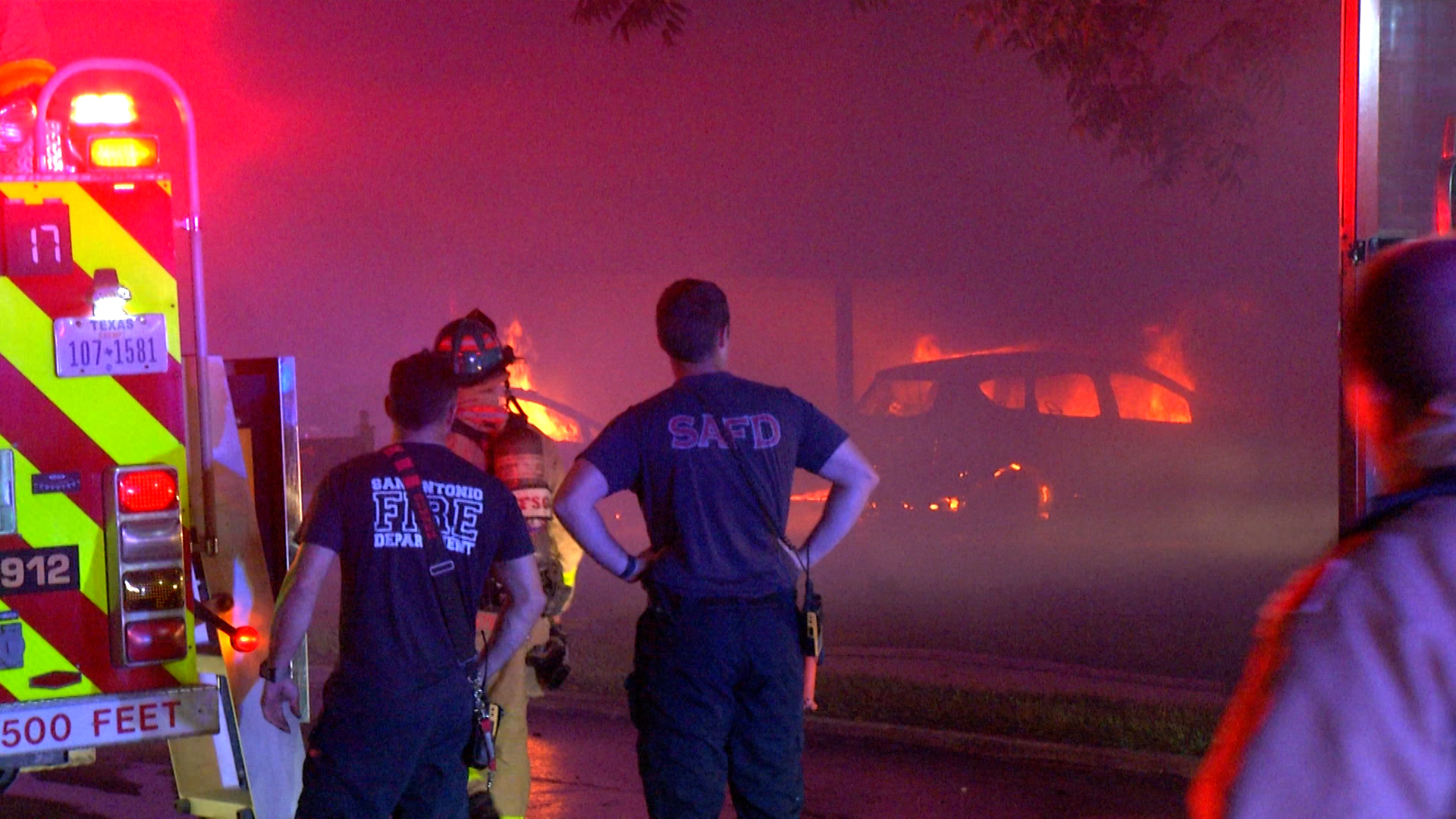 One house destroyed, another damaged in San Antonio fire