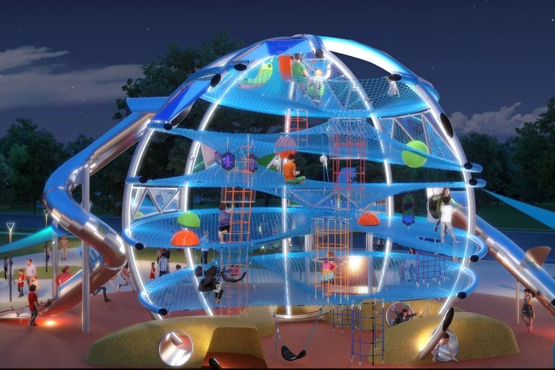 Texas to welcome nation's first glow-in-the-dark playground