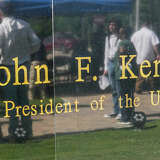 Who did the 'Be Someone,' 'Toeflop' graffiti in Houston?