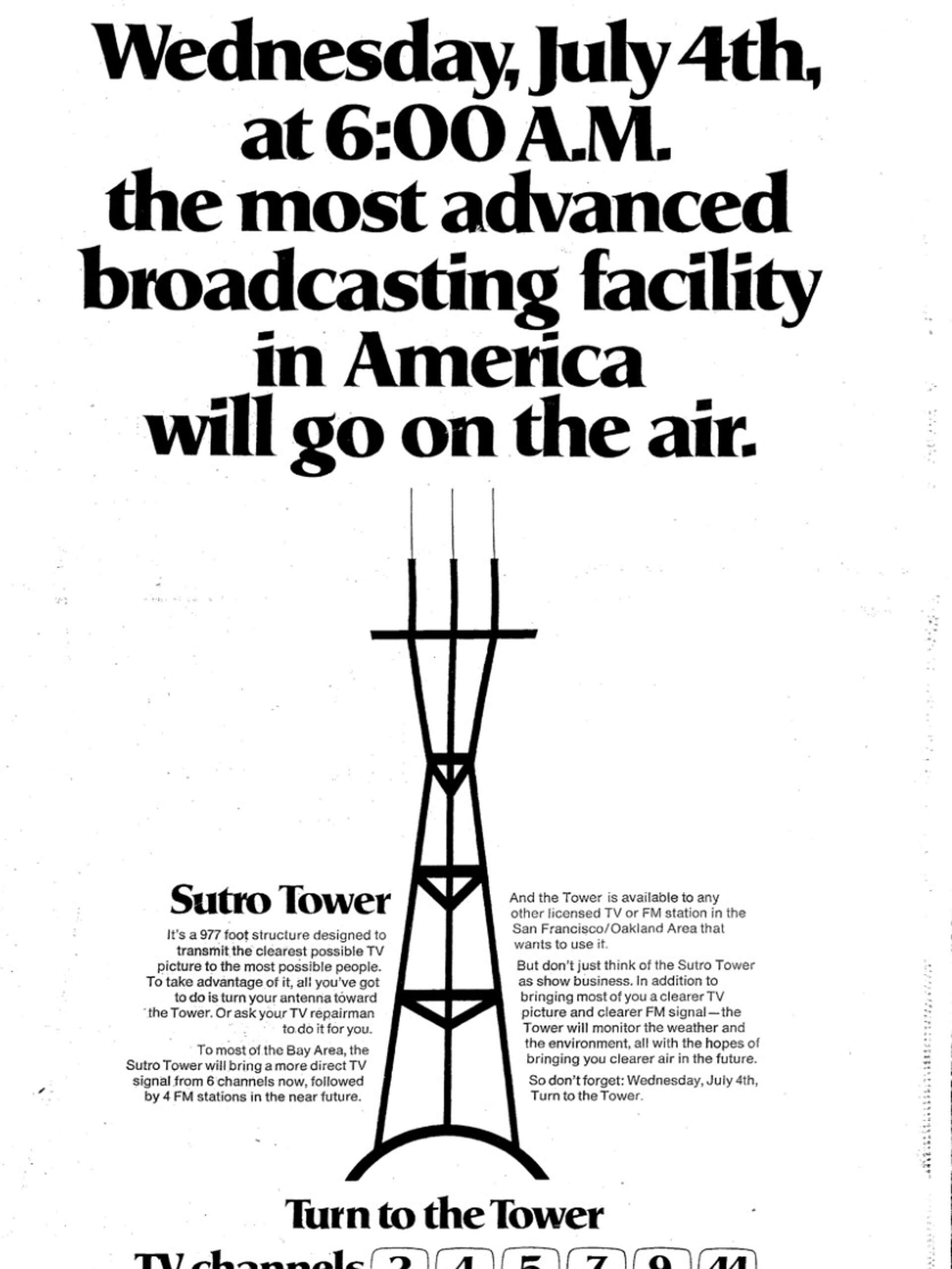 Sutro Tower at 50: From aesthetic “horror” to San Francisco icon
