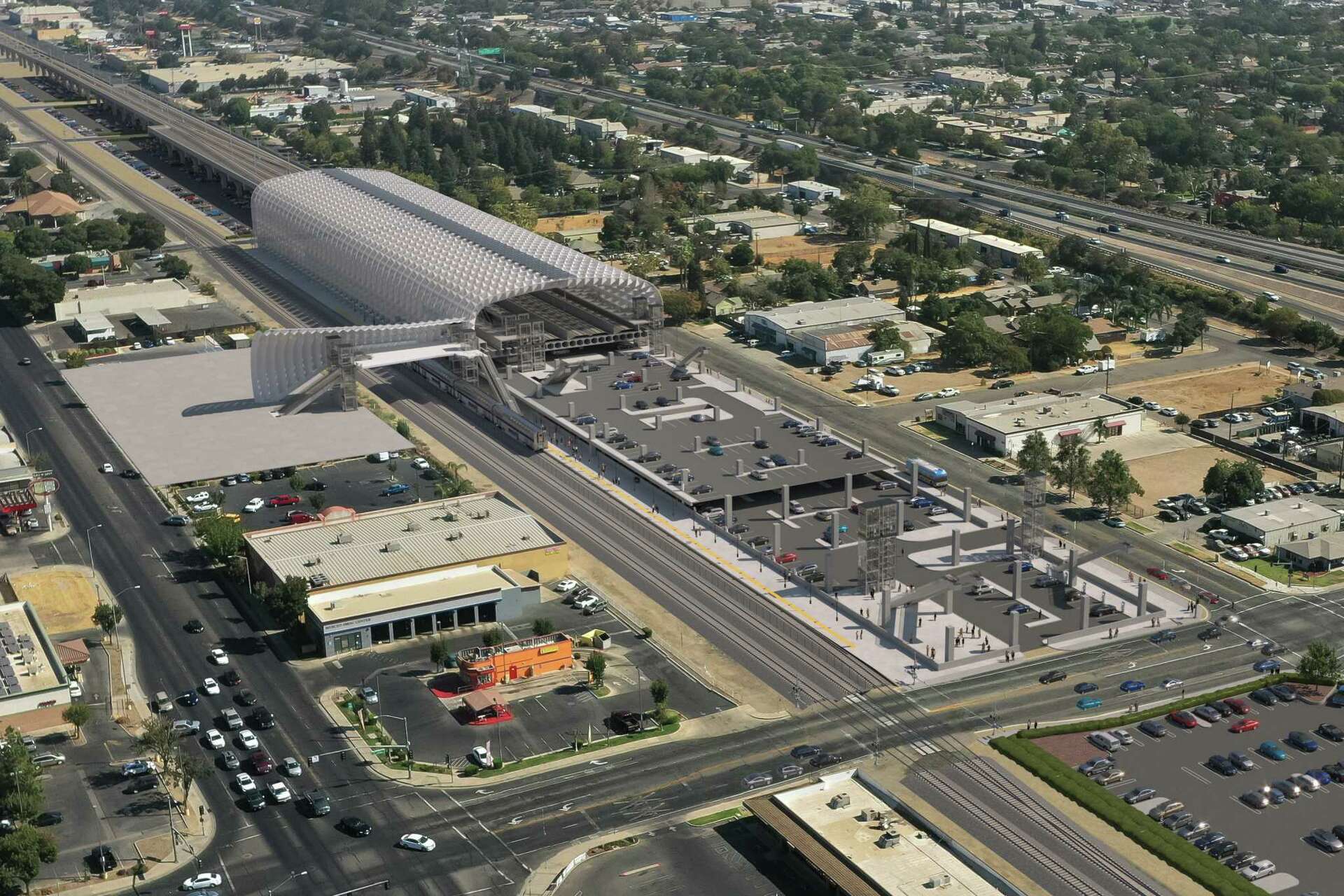 What California’s high-speed rail stations will look like