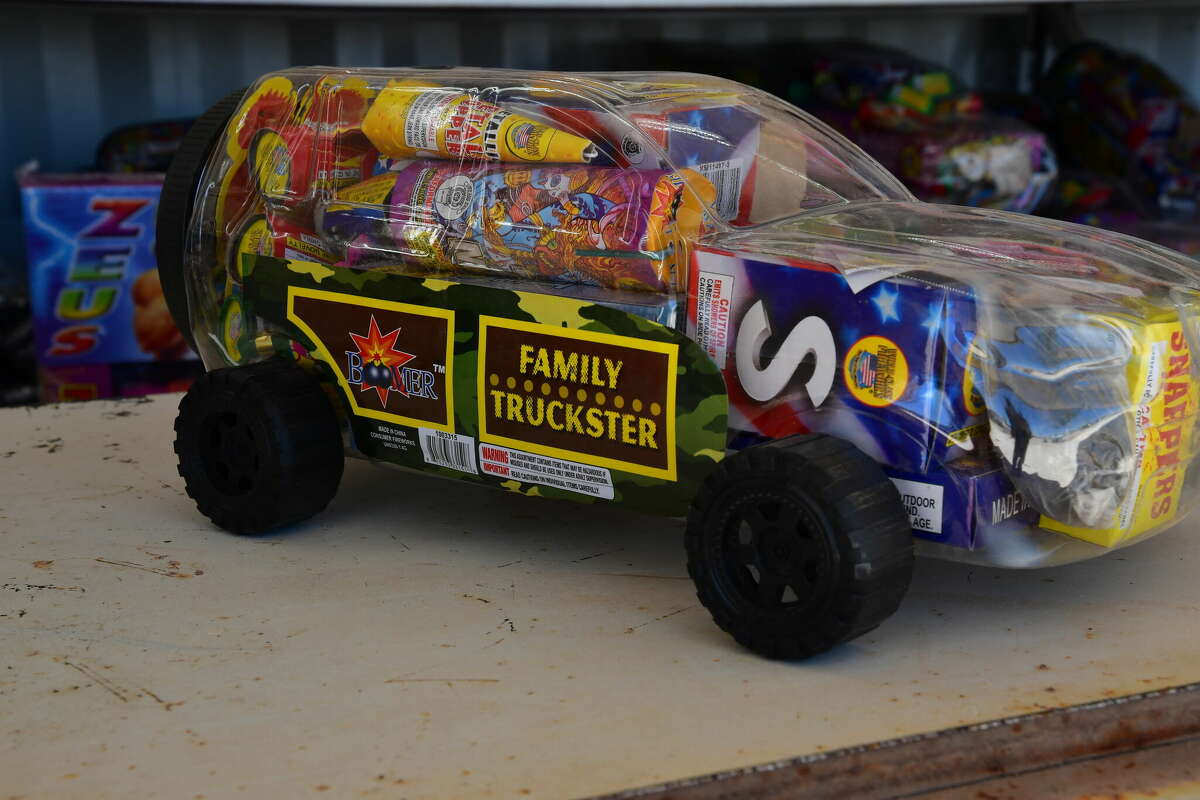 Top selling fireworks at Truckload and Mr. W stands in Midland