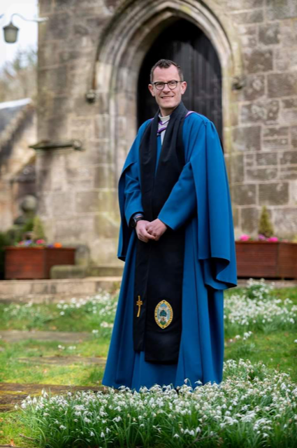 Visiting Scottish minister preaching at Jacksonville church