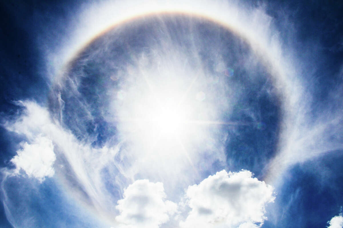 Rainbow Ring Around The Sun