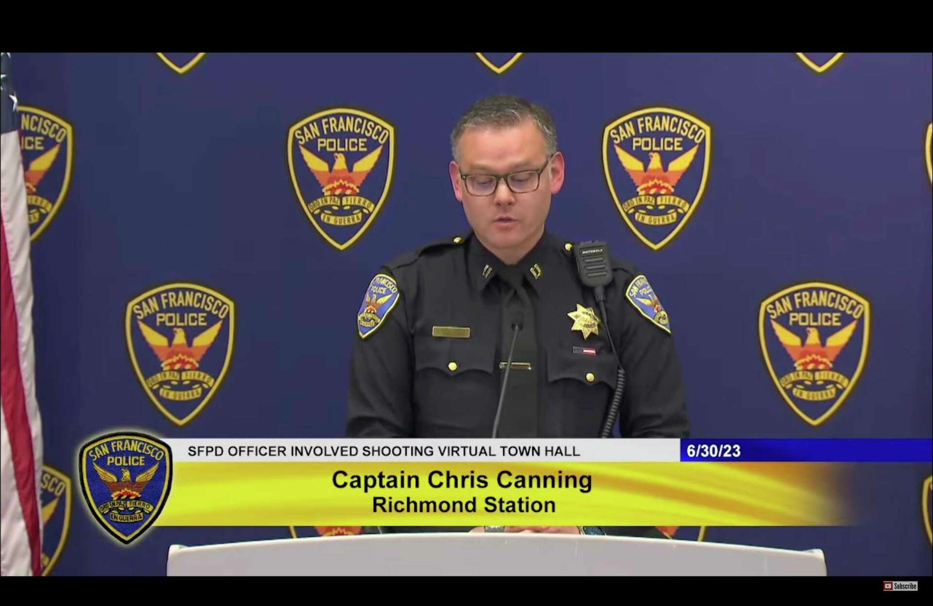 S.F. police release video of fatal officer shooting