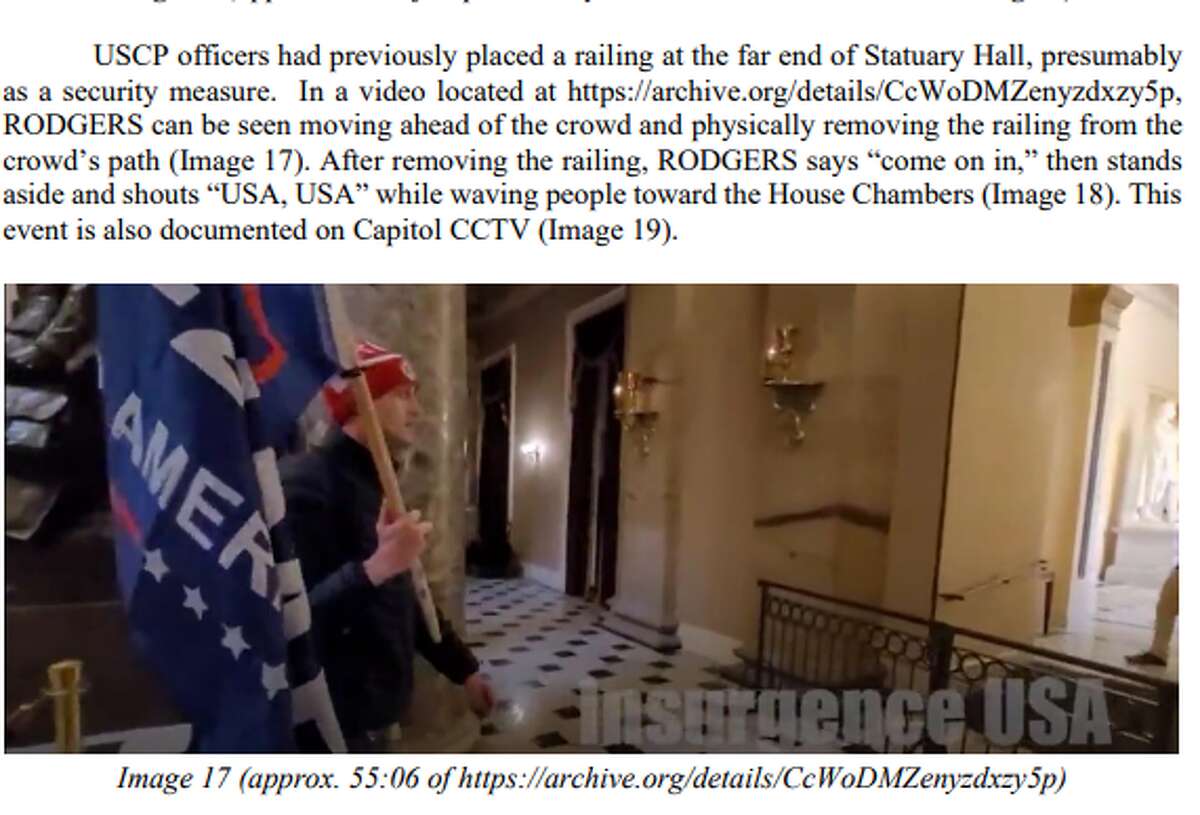 FBI: Jeremy Rodgers assaulted police, tried to enter House Chamber