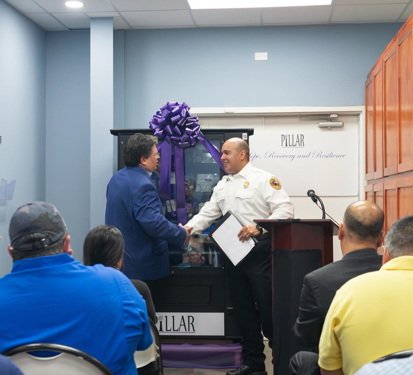 PILLAR unveils first harm reduction vending machine in Laredo
