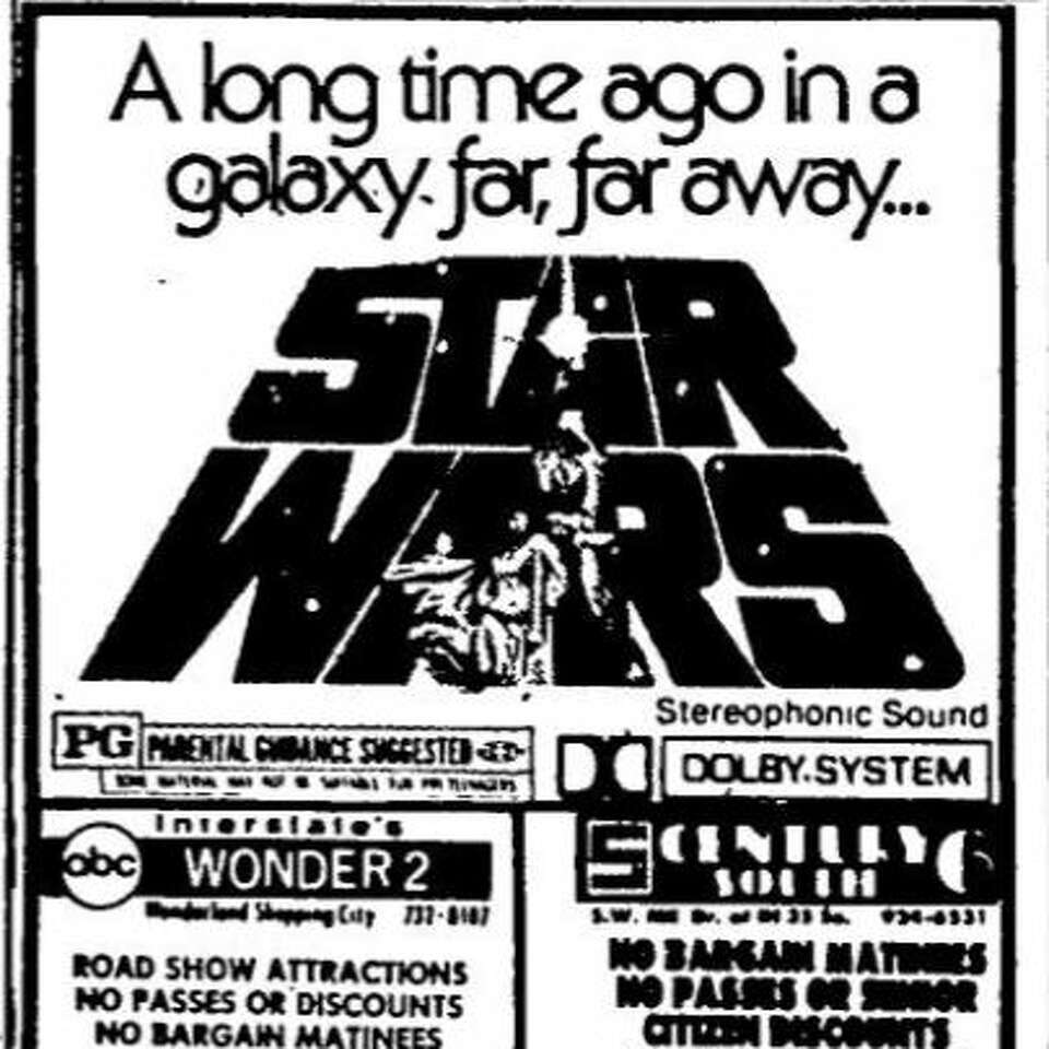 "Star Wars" hit San Antonio theaters 46 years ago this week