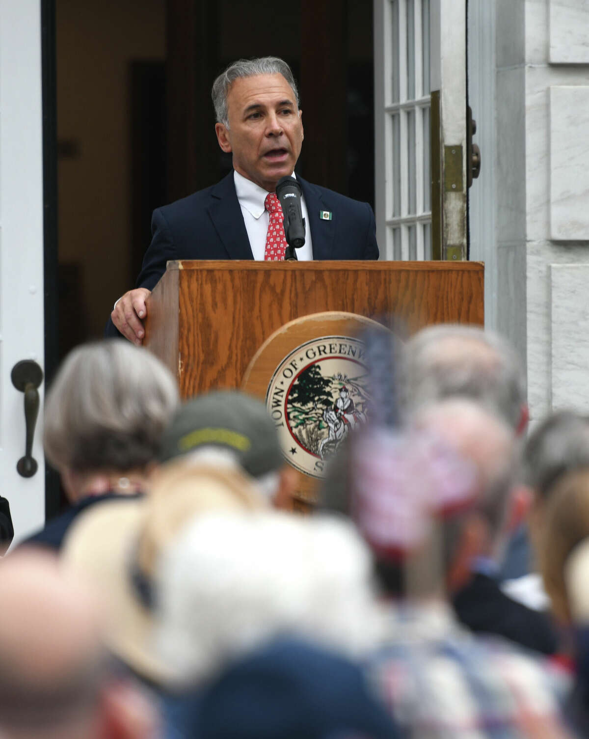 Photos: Greenwich raises the flag for Independence Day