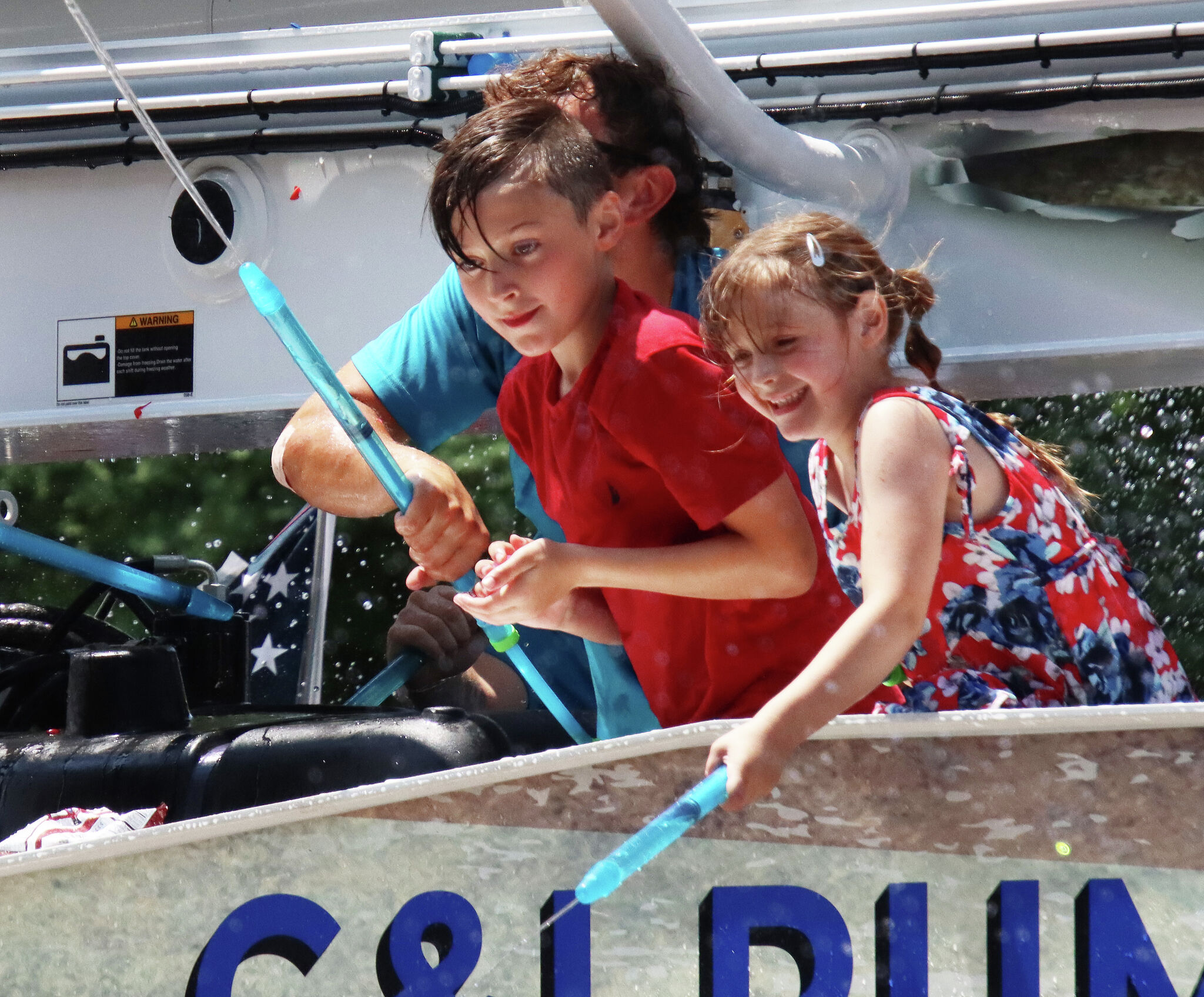 Port Austin 4th of July parade gets wet 'n' wild