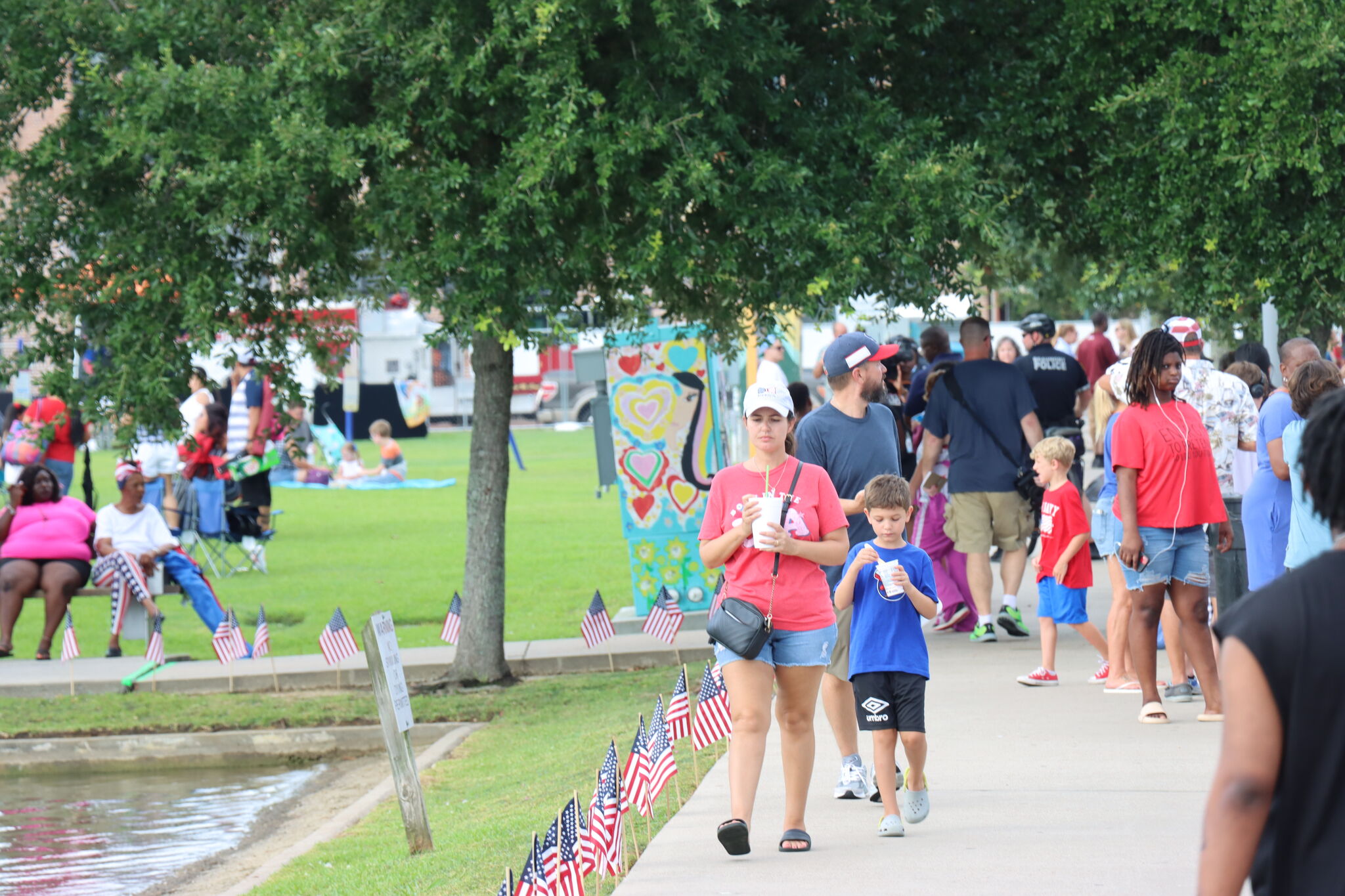 Were you at Beaumont's July 4 celebration at Downtown Event Centre?