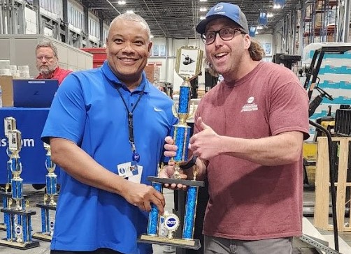 Golden man wins top honors in Dot Foods forklift rodeo contest