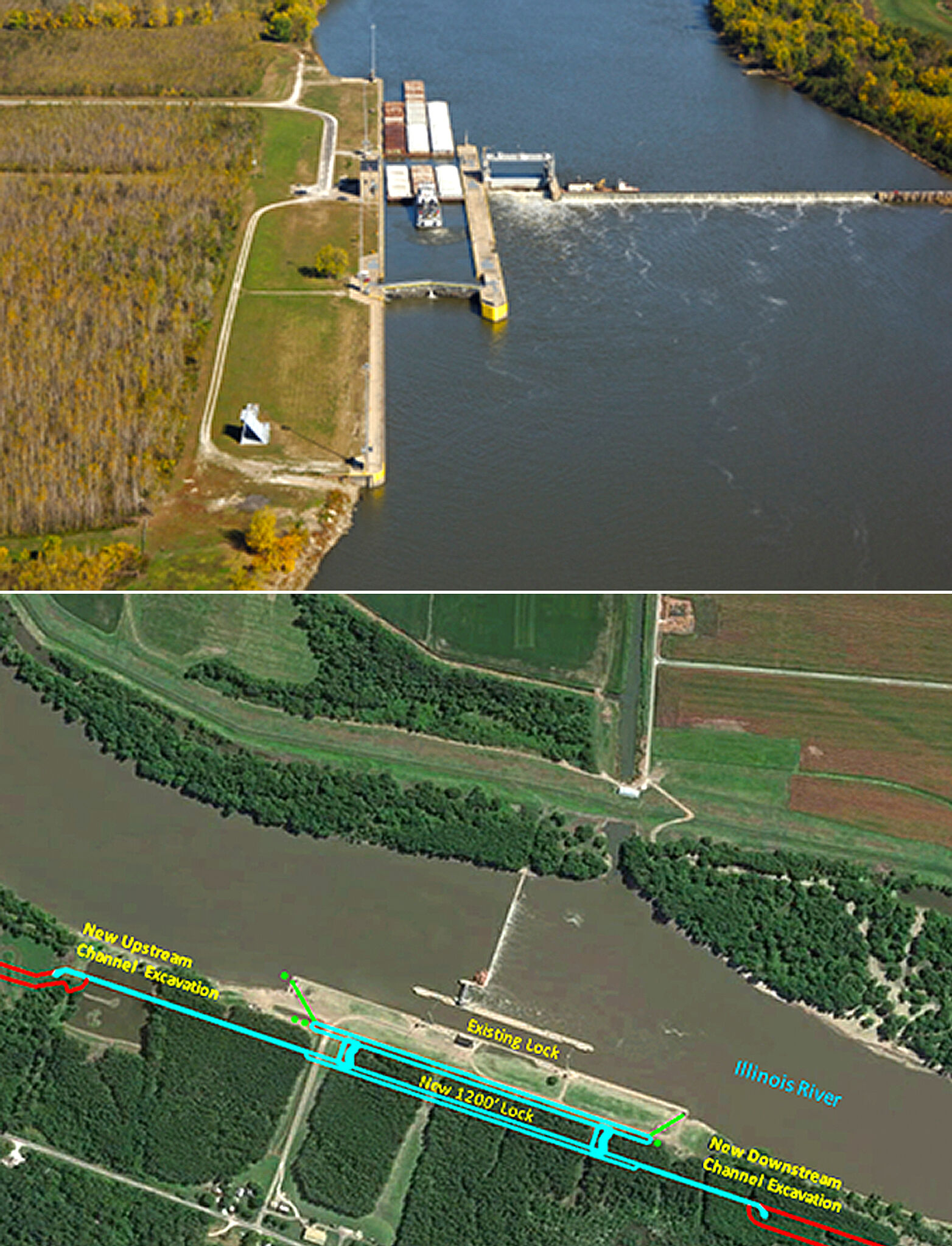 Meeting set to discuss plans for major LaGrange Lock and Dam project