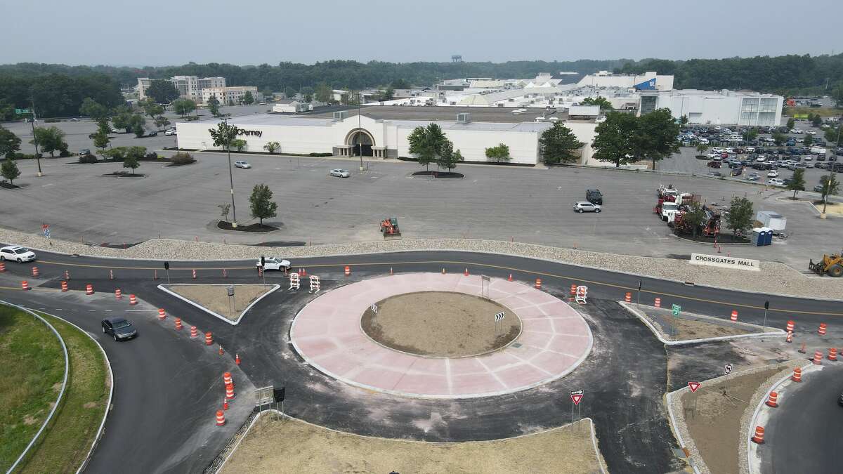 Final phase begins next week for Crossgates Mall roundabout
