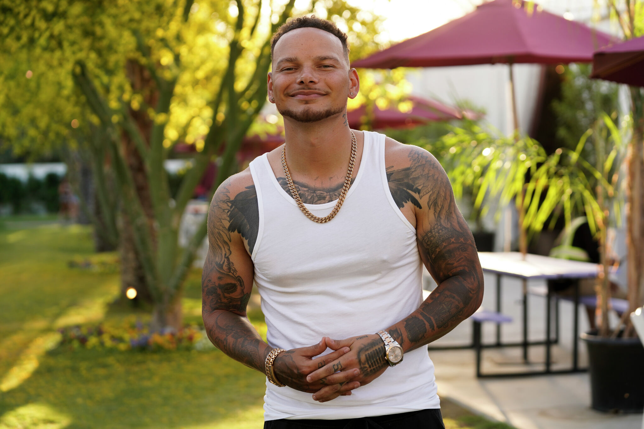 Kane Brown is a "Different Man" when he hits the stage