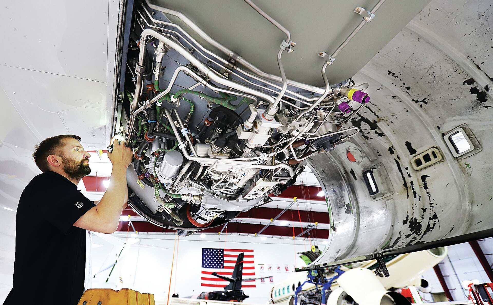 Groundbreaking for new West Star Aviation Hangar held Thursday