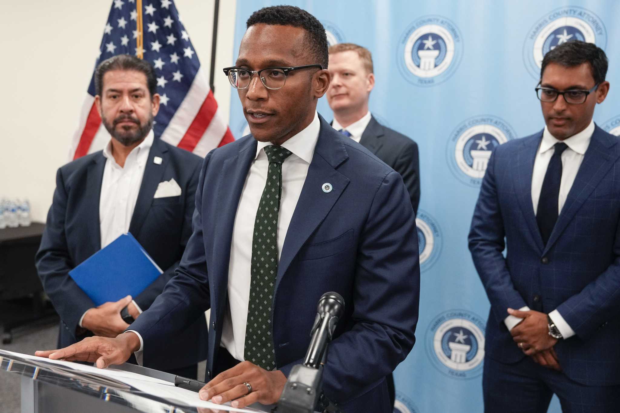 Christian Menefee announces 2024 Harris County Attorney reelection bid Christian Menefee announces 2024 Harris County Attorney reelection bid