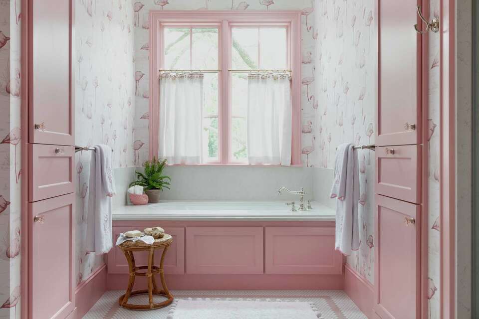 Houston interior designers create 'Barbie'-inspired pink rooms