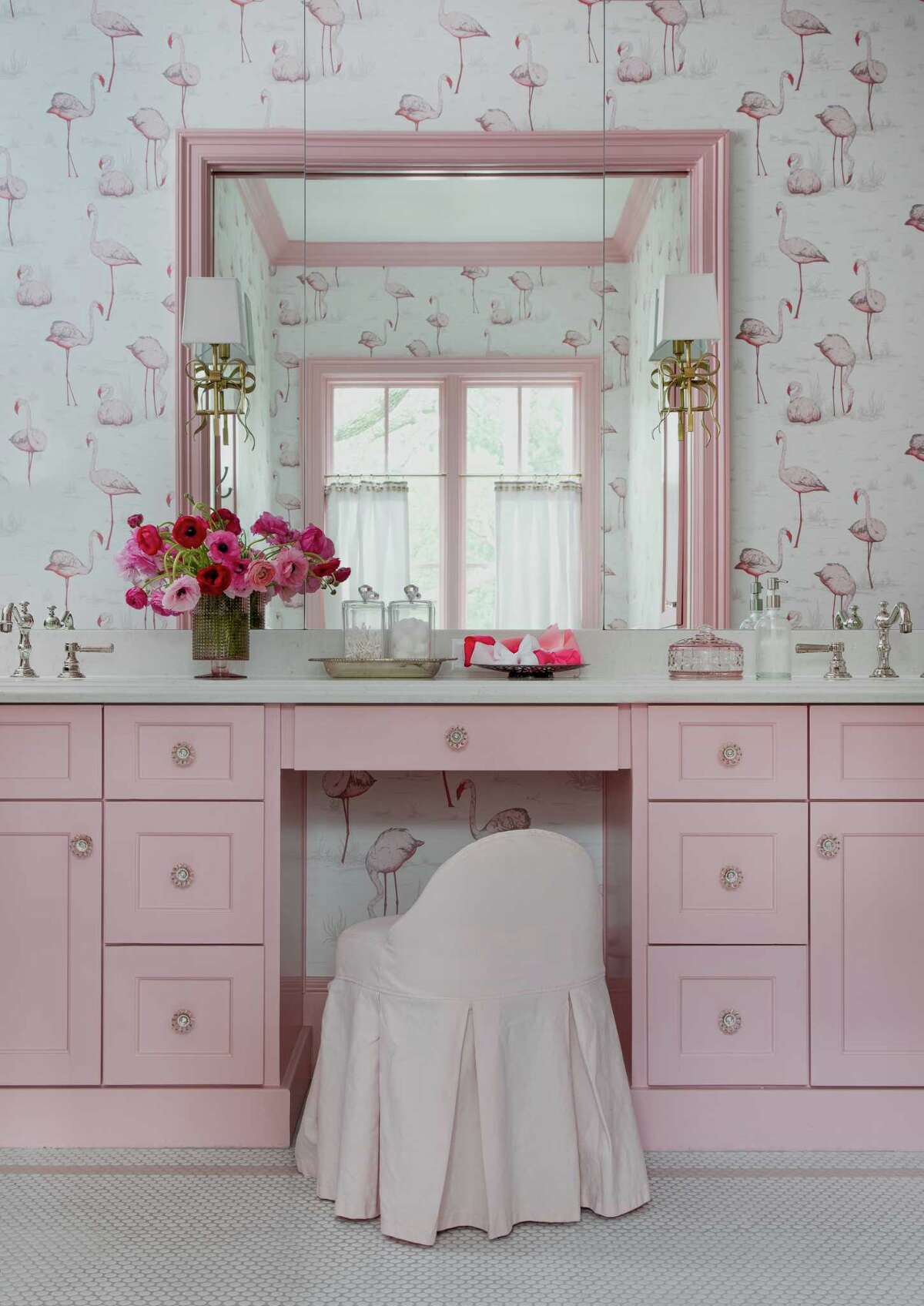 Houston interior designers create 'Barbie'-inspired pink rooms