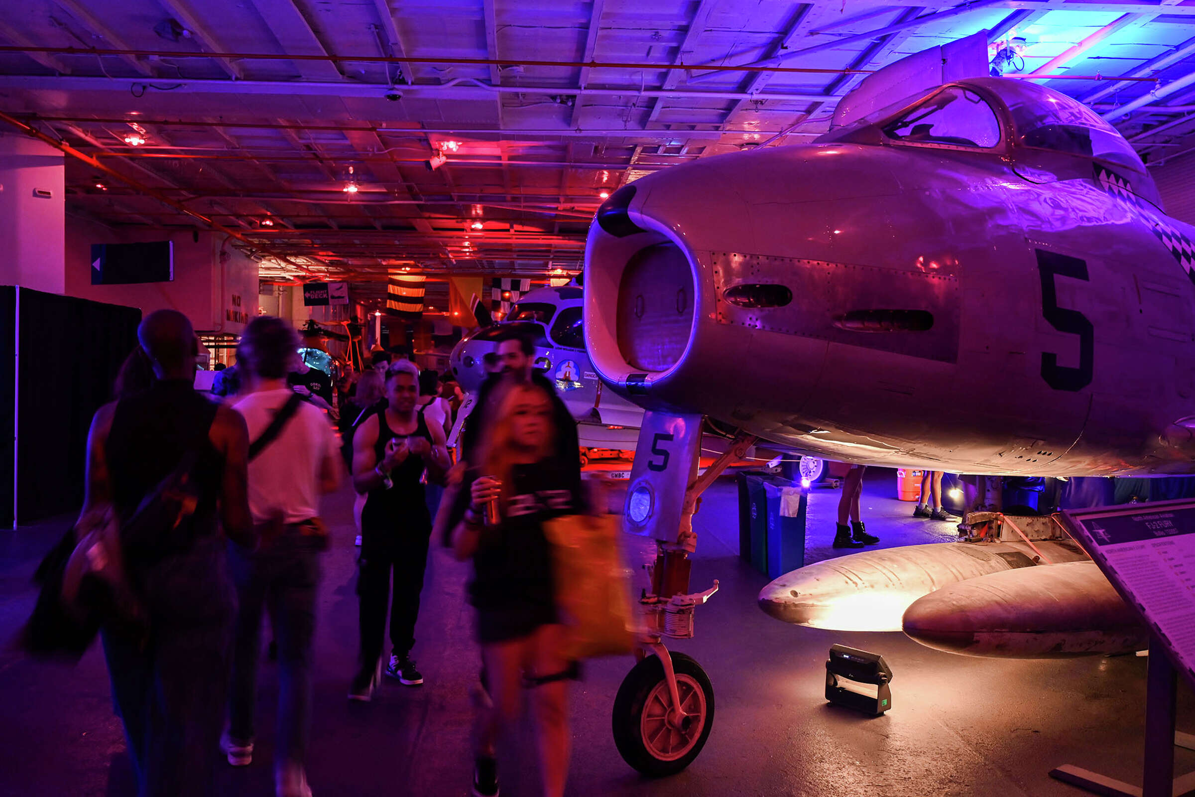 How a rave on a Bay Area aircraft carrier almost crashed and burned