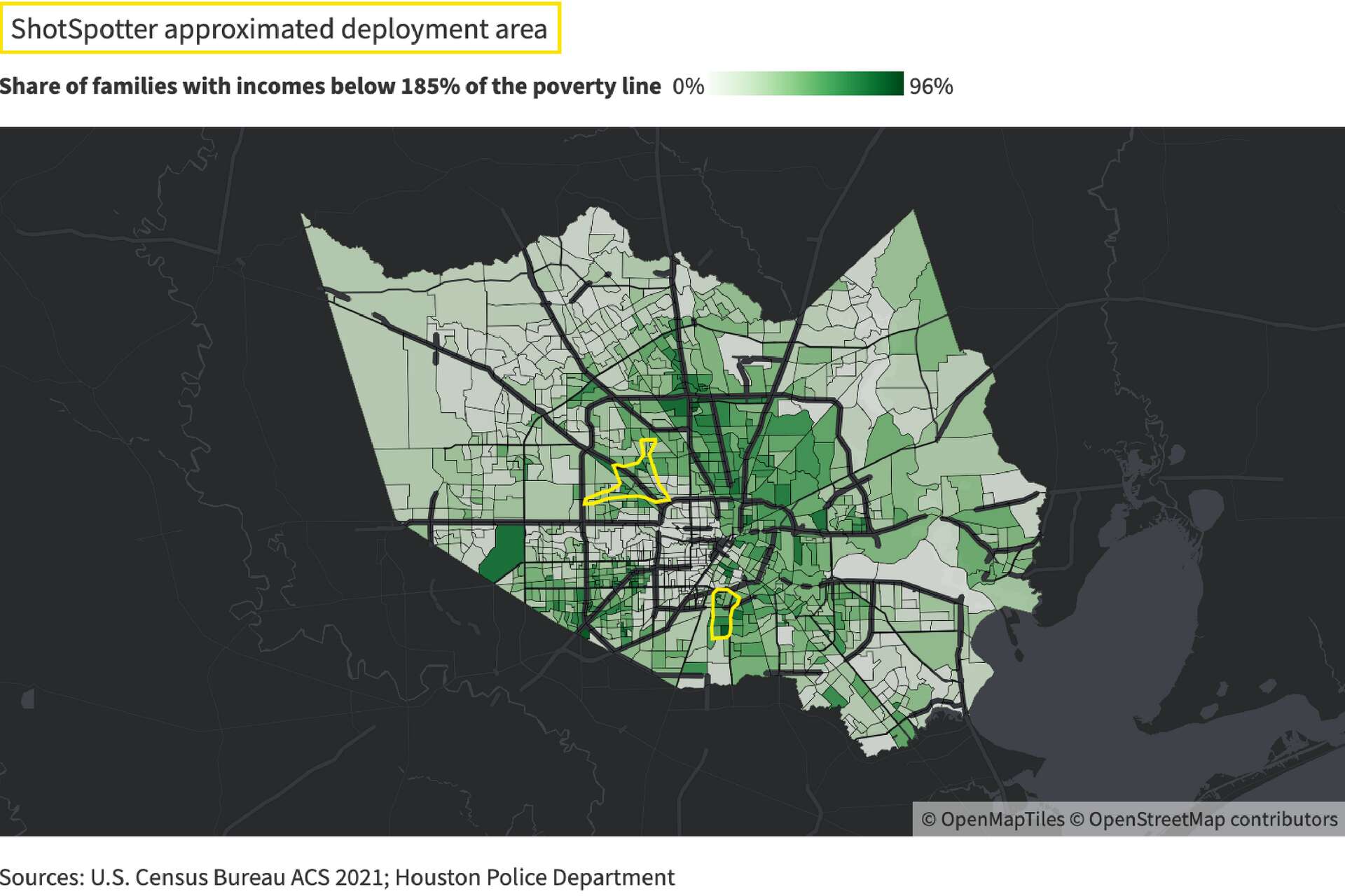Houston's gunshot alert system isn't curbing violence, data shows