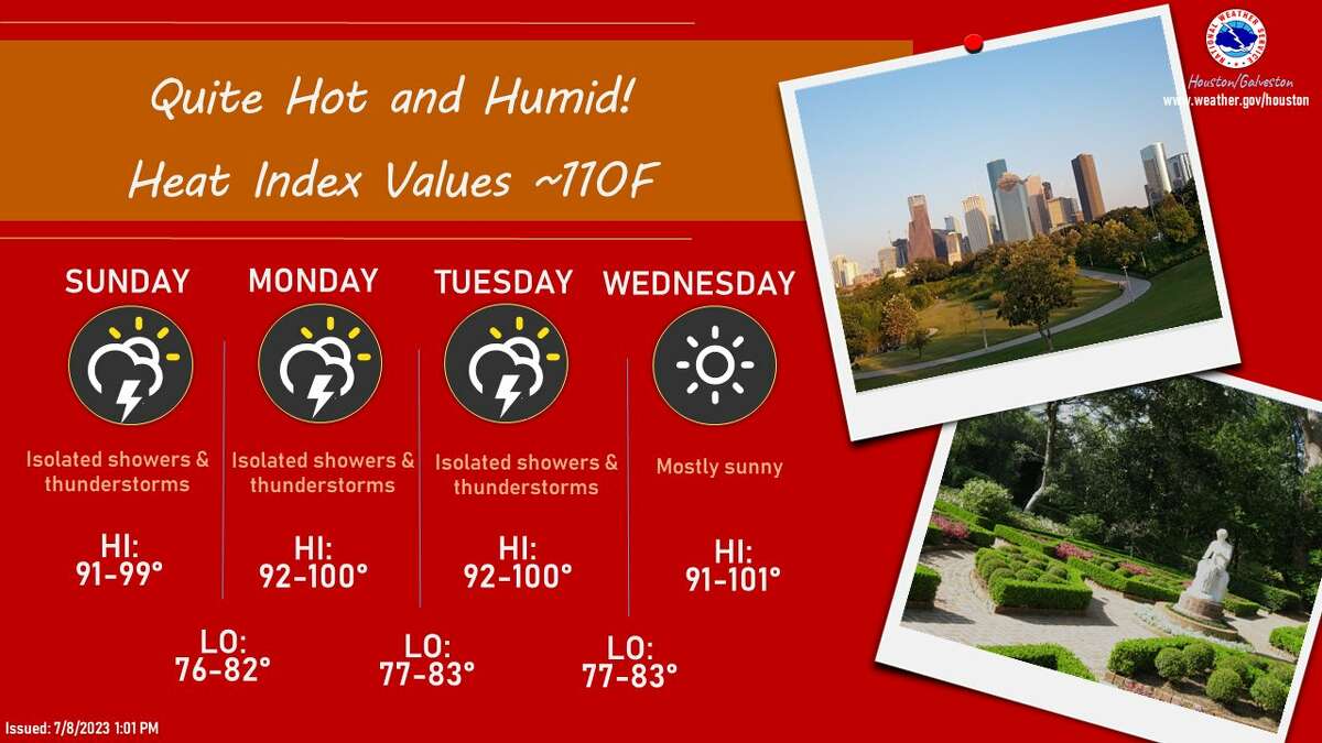 Rain will decrease but heat will continue, meteorologists say