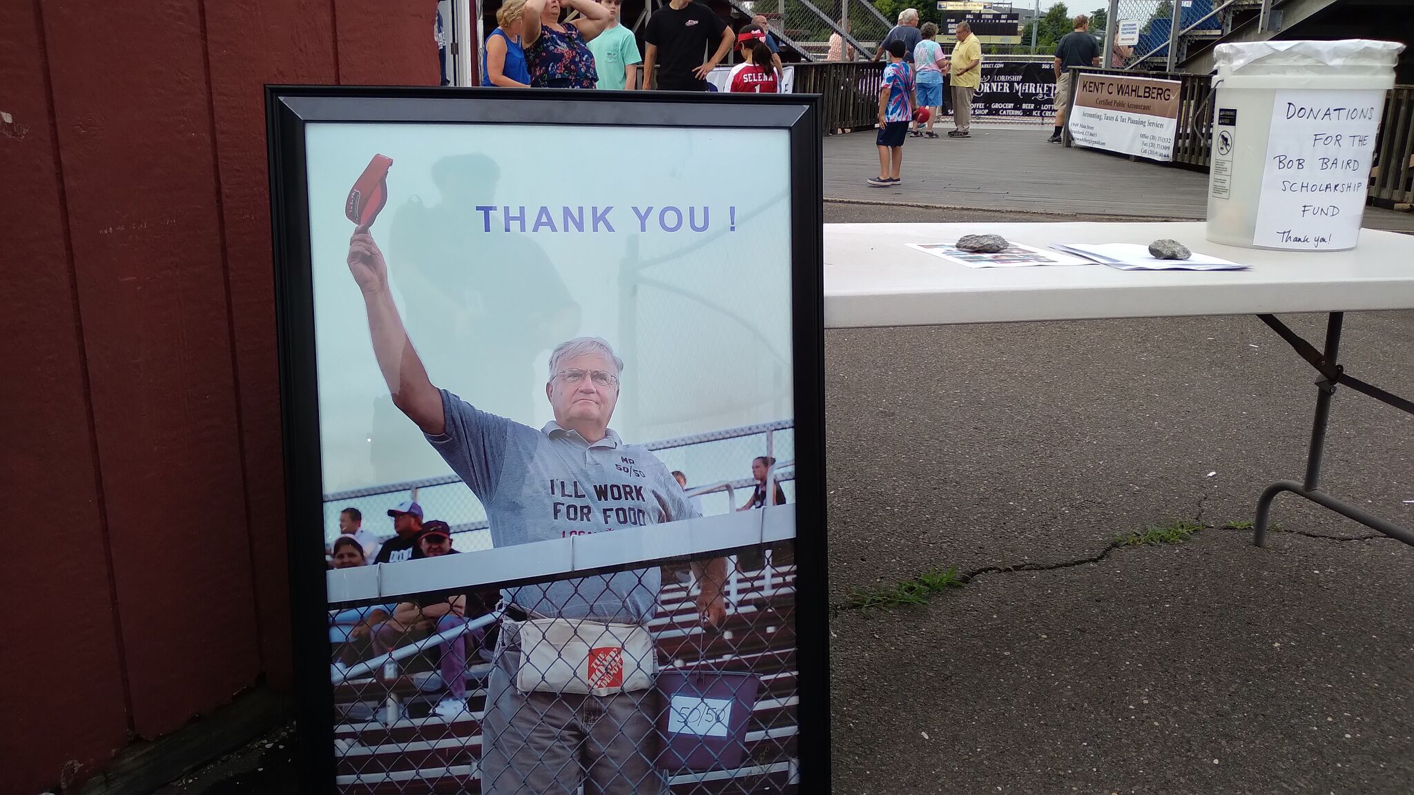 Stratford Brakettes honor Bob Baird, late general manager