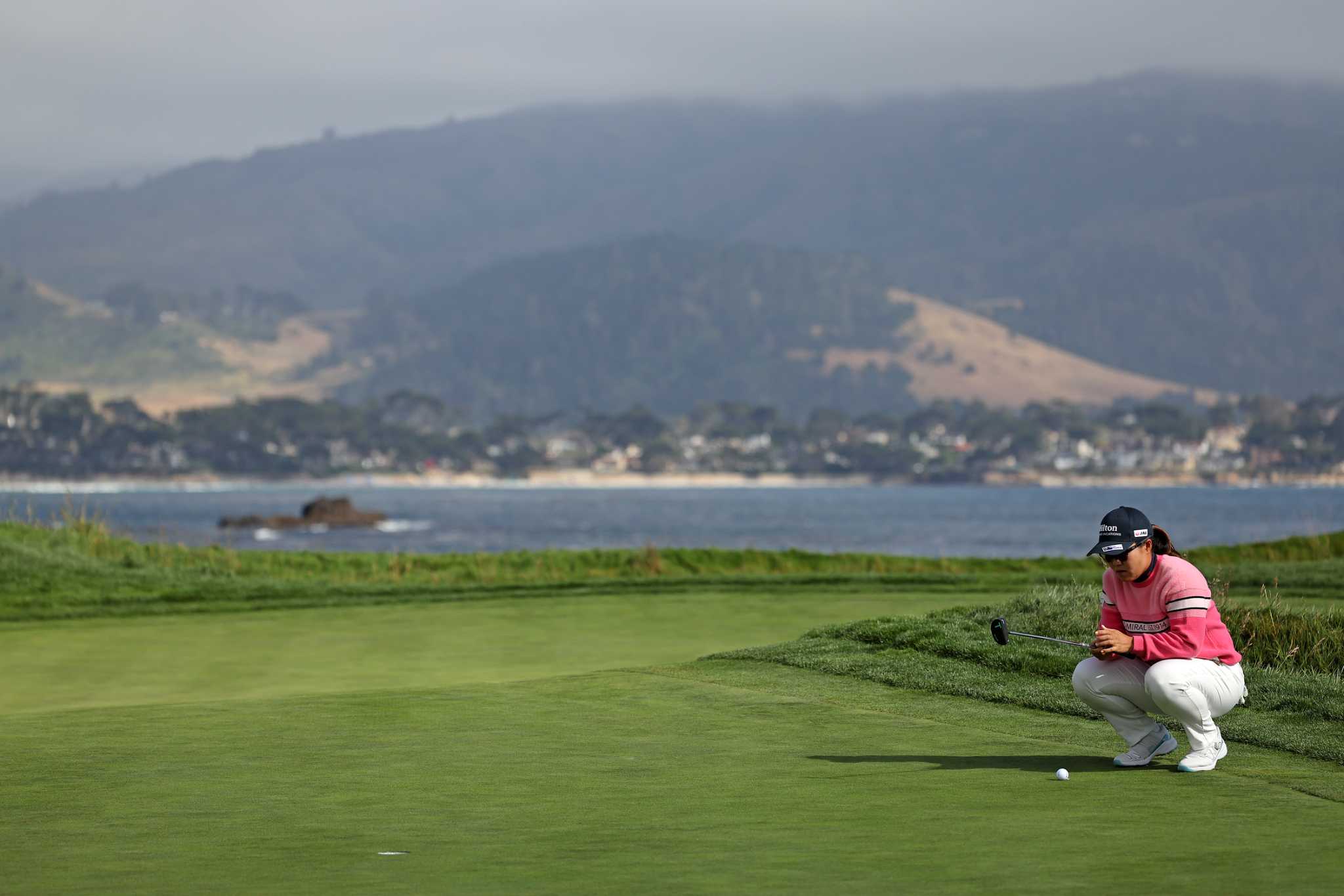 Poise and putting at Pebble: Japan’s Nasa Hataoka steams to Open lead