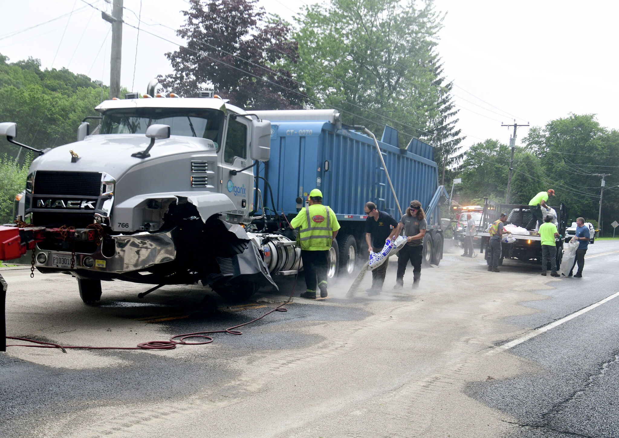 Route 6 in Bolton reopens after tractor-trailer crash, officials say