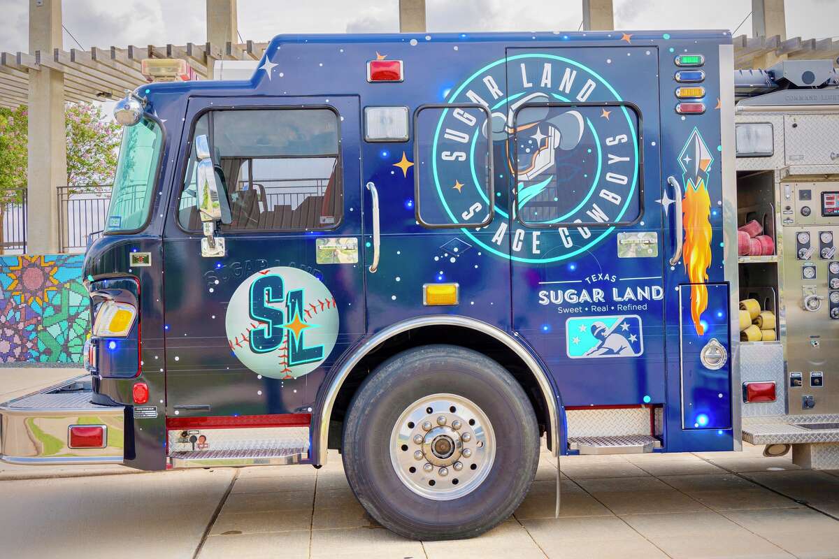Sugar Land Space Cowboys take over city vehicles with new designs