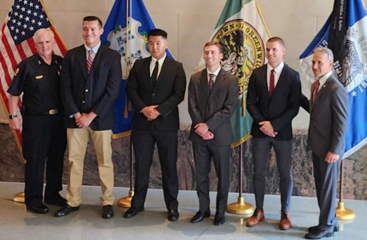 Greenwich Police hire 4 recruits including USMC, USCG reservists