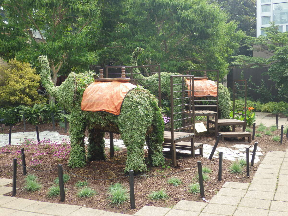 Columbus's offerings include unique animal sculptures, river kayaking