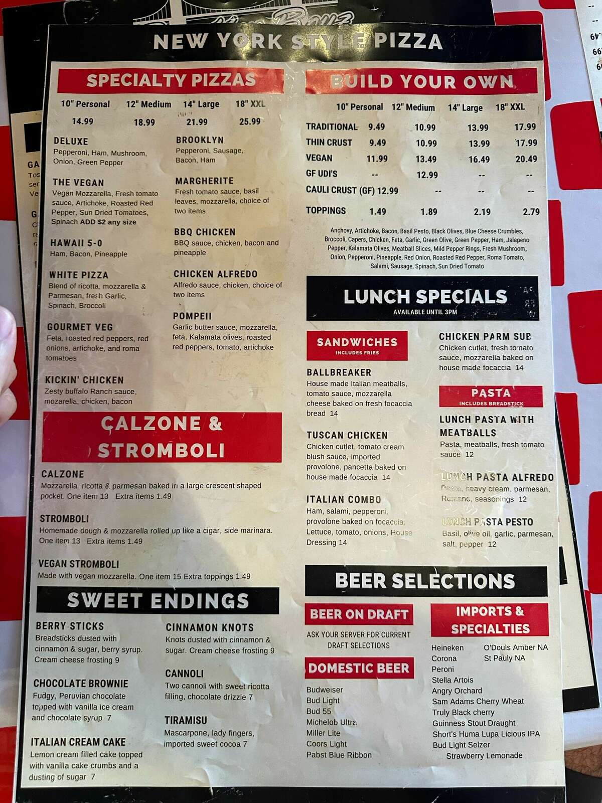 Brooklyn Boyz in Bay City serves up authentic Italian pasta and pizza