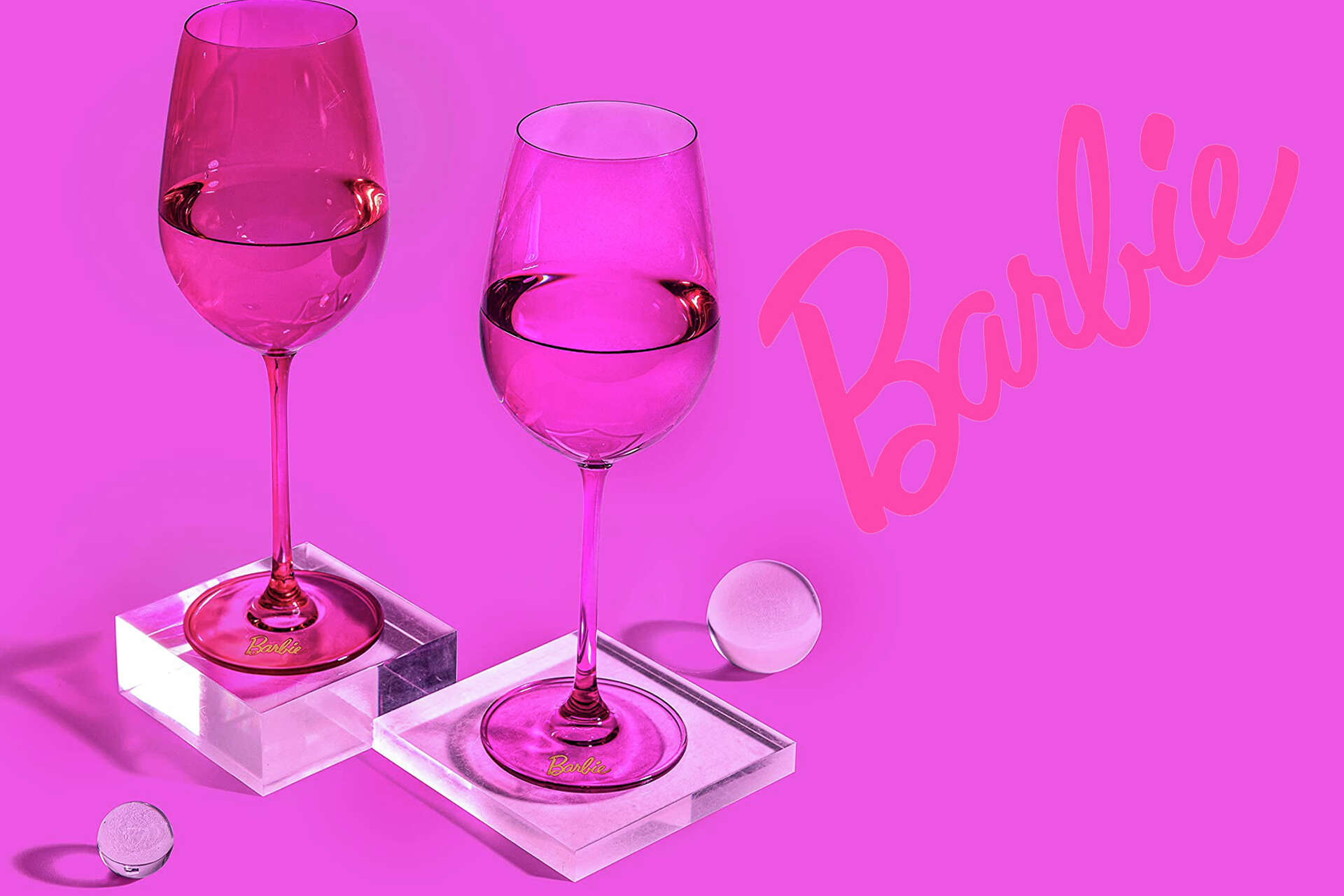 Barbie wine glasses are 20% off on Prime Day, but not for long