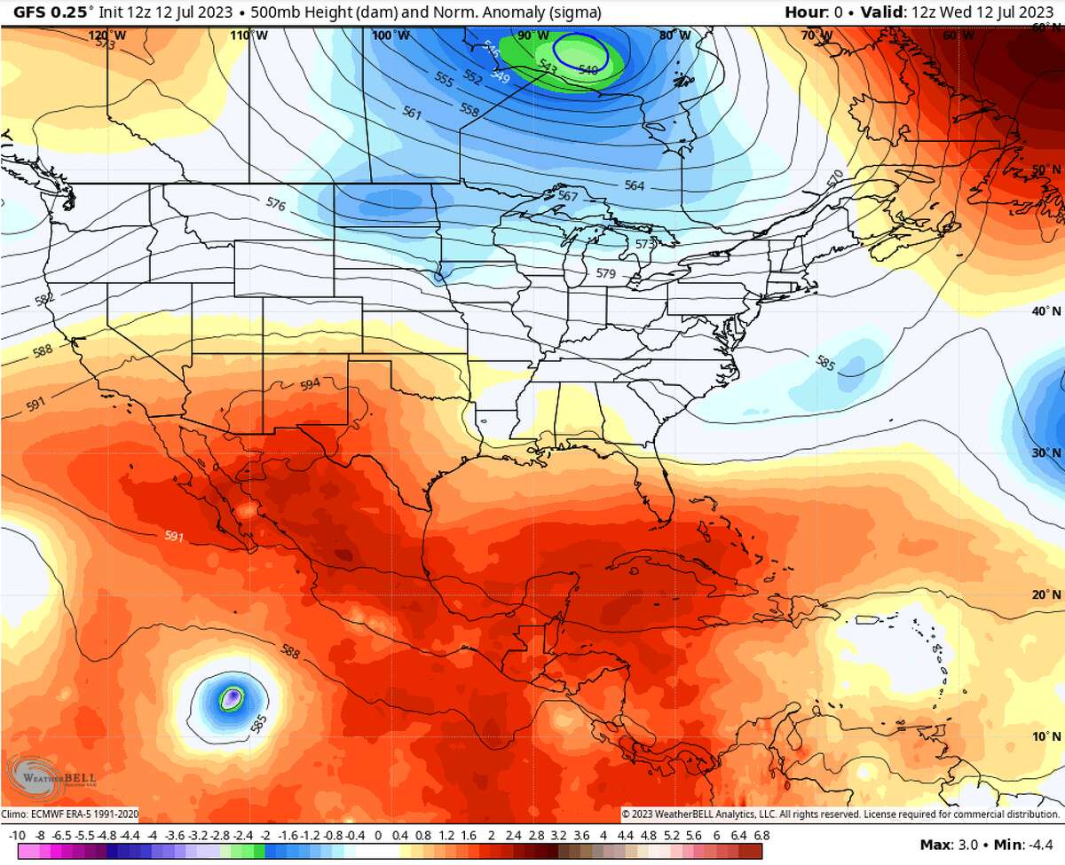 Houston's heat index to hit 110 Thursday under unshakeable heat dome