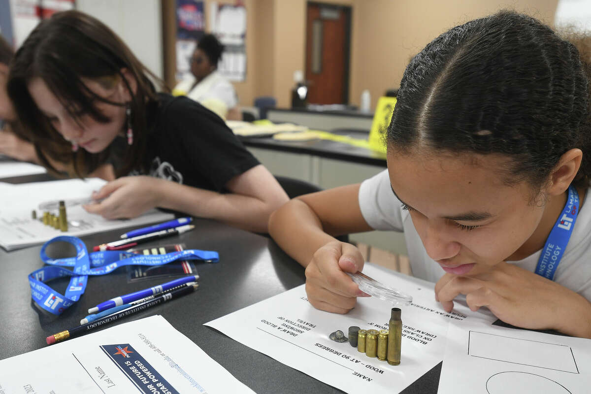 Lamar Technology instructors lead summer forensics camp