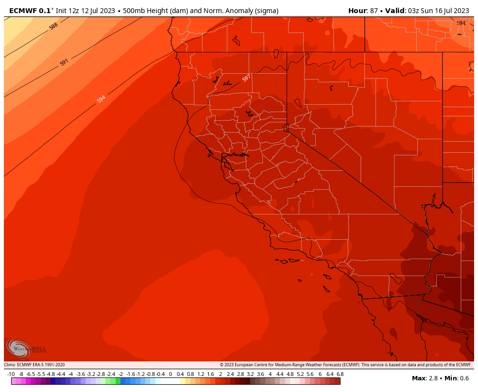 California weather: Powerful heat dome to bring scorching temps