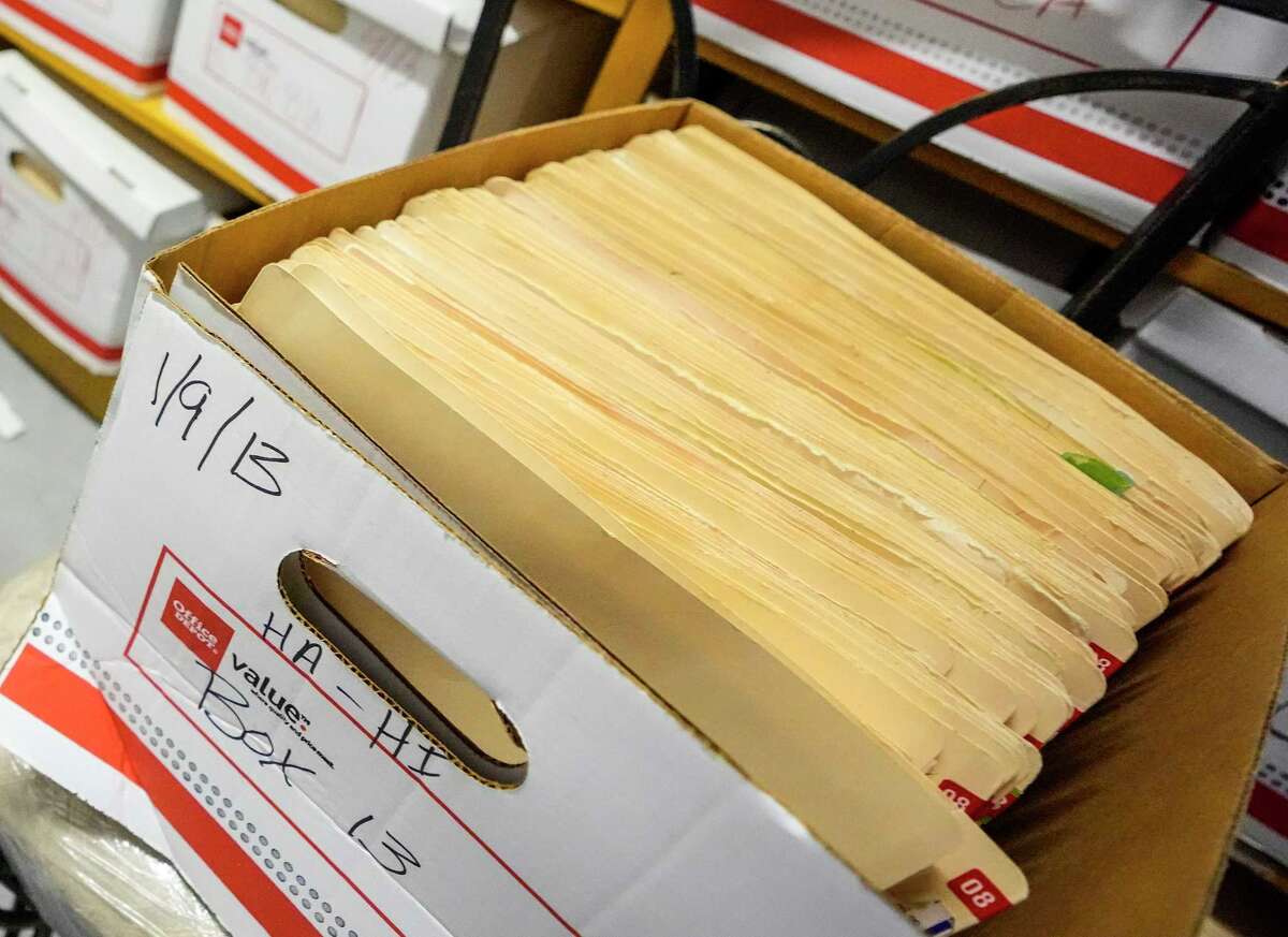 Houston storage unit auction sells thousands of medical records