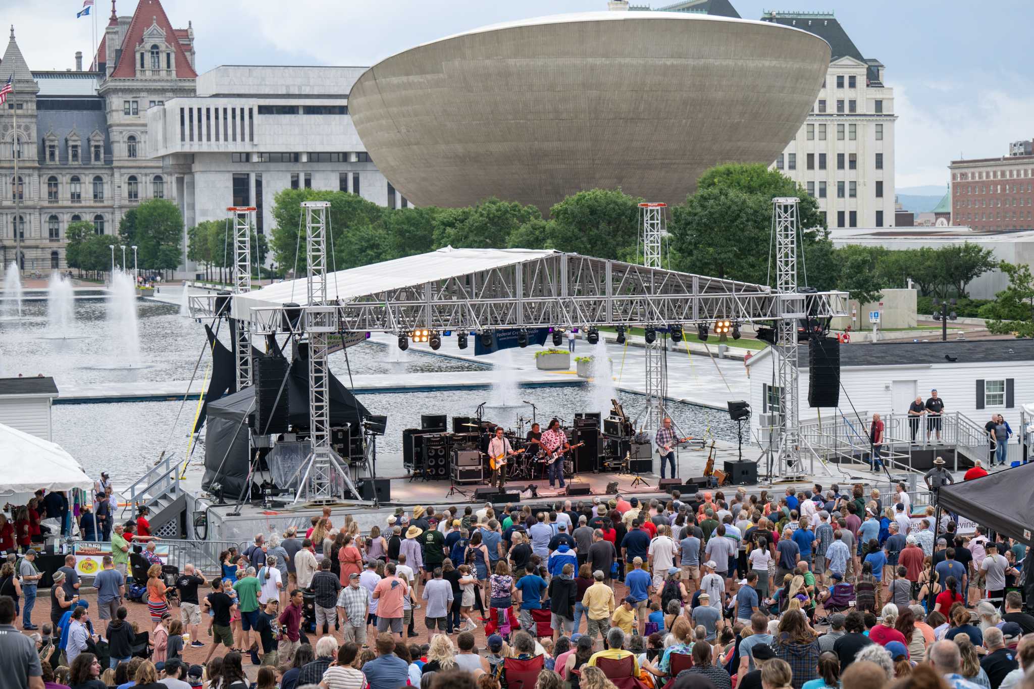 Maxi Priest, first of free plaza concert series, moved indoors