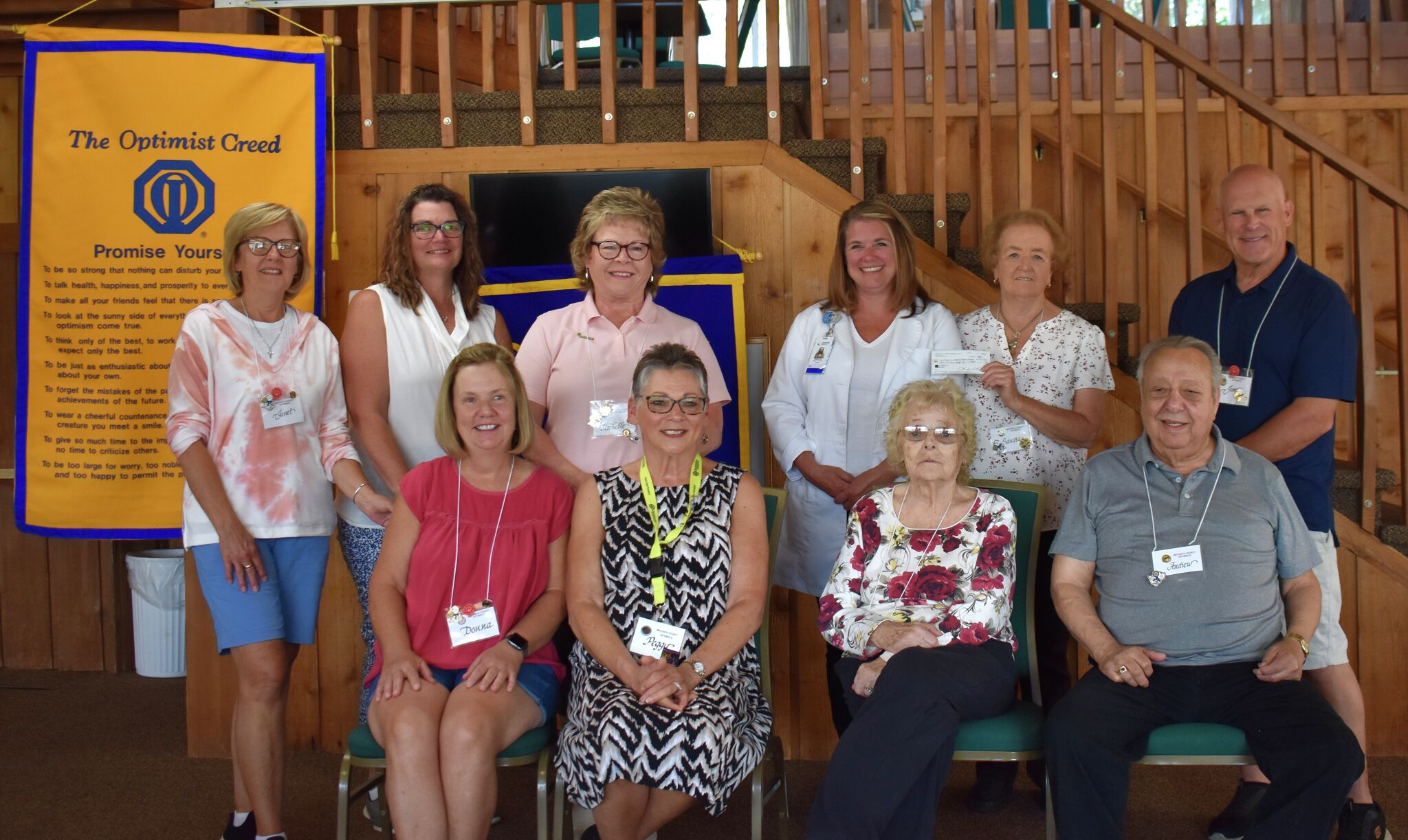 Mecosta Optimists Club donates over $300 and more to Wellness Center
