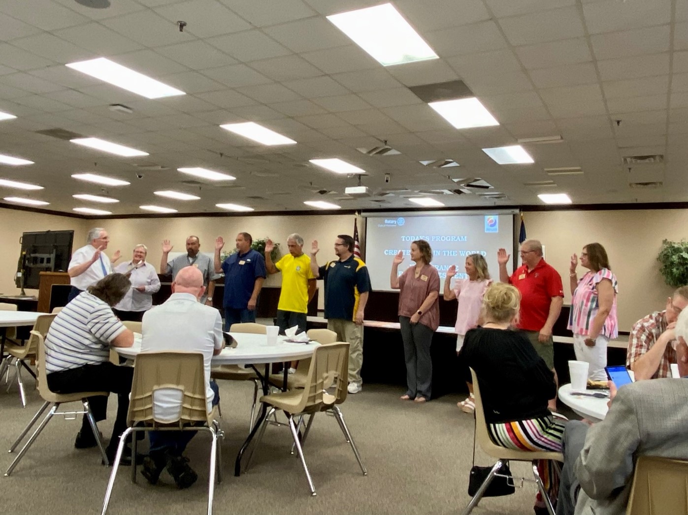 Rotarians celebrate milestones, look ahead during weekly meeting