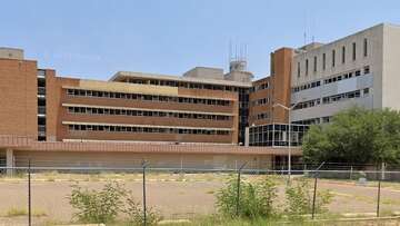 Laredo coupe fell from roof of abandoned hospital