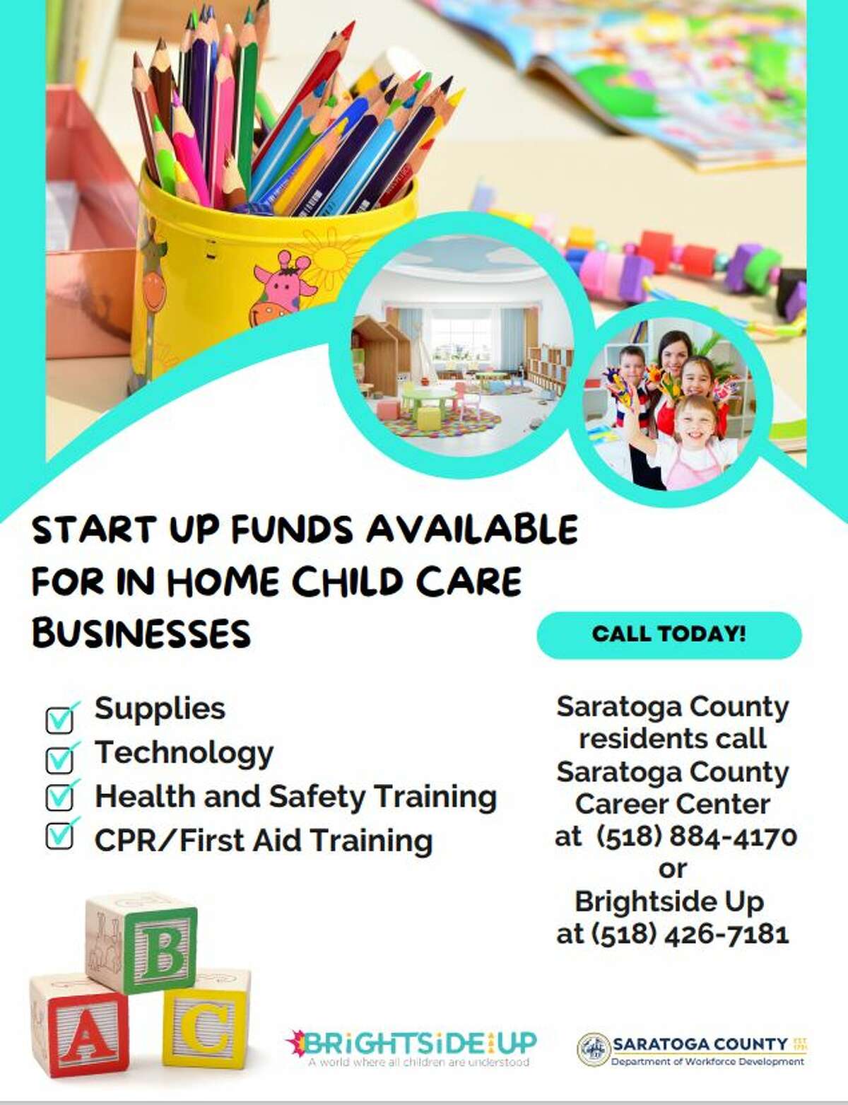 Warren, Saratoga counties seek new home-based child care providers